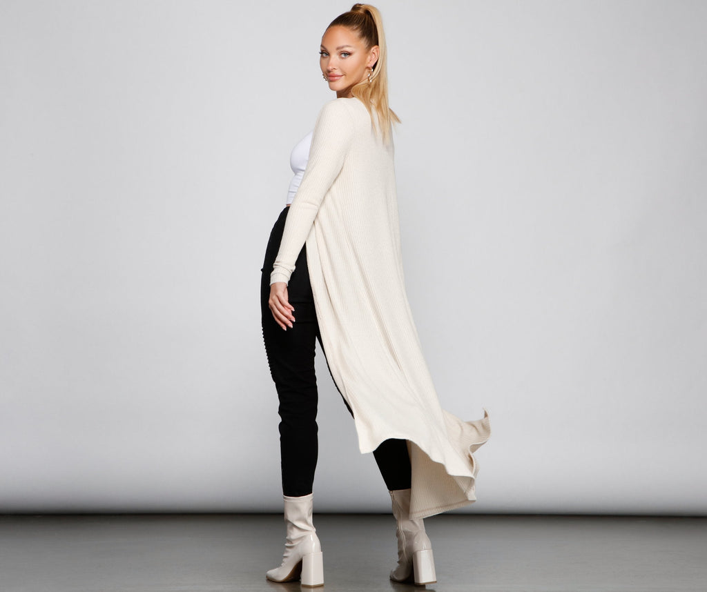 Keeping Knit Cozy Basic Duster